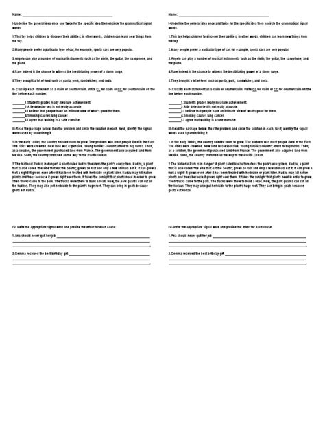 General To Specific Quiz Pdf Plants