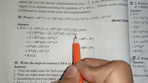 Regular Expression Example By Arden Theorem Law Youtube