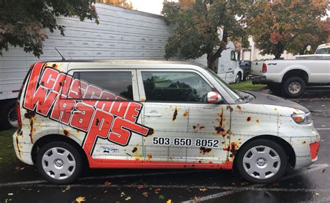 Vehicle Wrap Technology Improves Vehicle Graphics Cascade Wraps