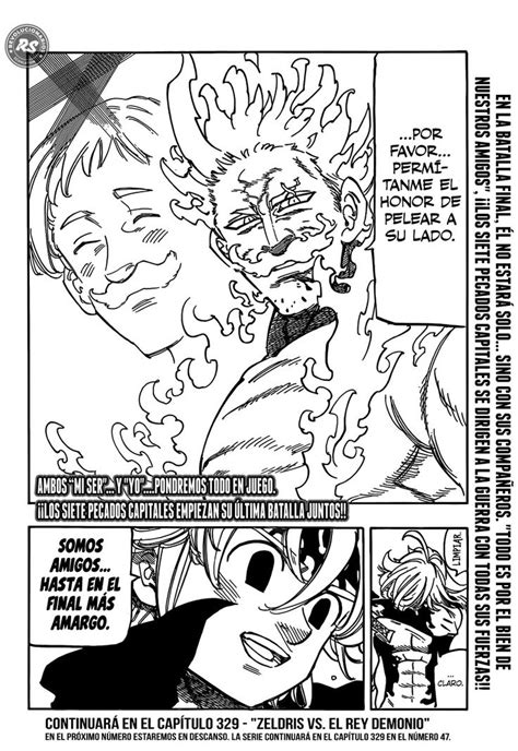 Escanor Panels Escanor Seven Deadly Sins Manga Zeldris Manga Panel