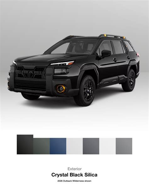 Subaru Outback Wilderness Specs Colors Interior Features