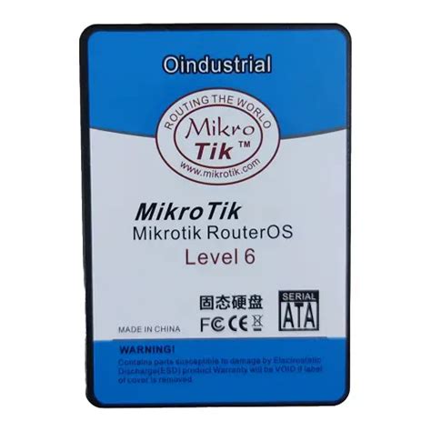 Mikrotik RouterOS Level 6 License with SSD