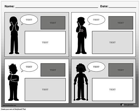 Anti Bullying Worksheets Activities Storyboard That