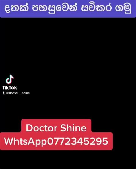 Drasanka Senanayake Doctor Shine Dental Implants By Doctor Shine