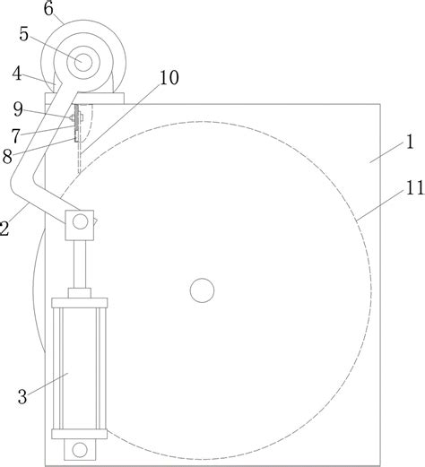 淀粉真空脱水机的刮刀机构的制作方法