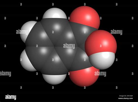 Ninhydrin Chemical Used To Detect Amino Acids Molecule 3d Render