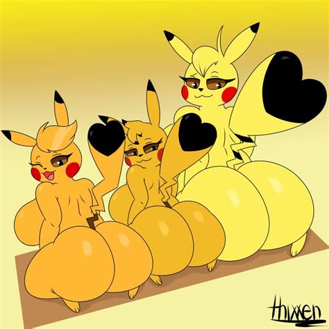 Rule 34 Big Ass Big Breasts Breasts Bubble Butt Cosplay Pikachu