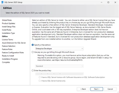 Install And Configure Sql Server 2025 Enterprise Developer Edition