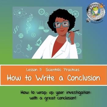 Lesson How To Write A Conclusion By How About Science TPT