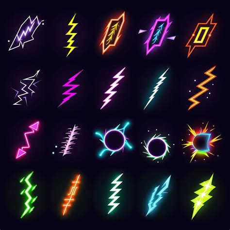 Premium Ai Image Neon Light Design Vector Shapes With Creative A