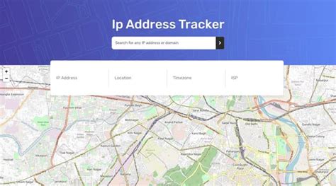 Frontend Mentor Responsive Page For Ip Address Tracker Utilize Apis Like Coding