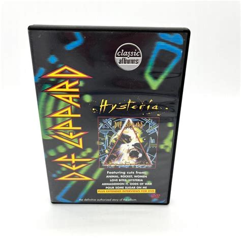 Def Leppard Hysteria Classic Albums Documentary Dvd Depop
