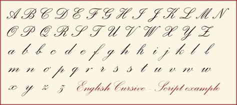 English Cursive Characters Beautiful Hand Writing Pinterest