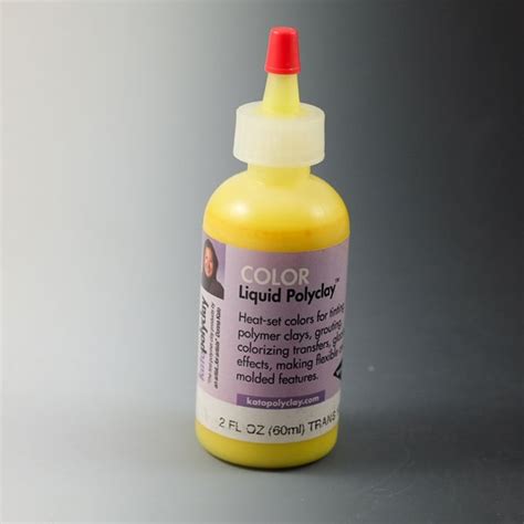 Kato Liquid Polyclay Translucent Yellow • 2wards Polymer Clay