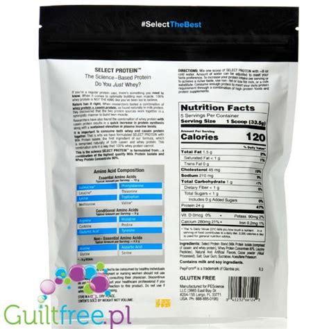 Pescience Select Protein Frosted Chocolate Cupcake 168g Odżywka Białkowa 24g Białka W 120kcal