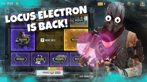Locus Electron Is Back Youtube