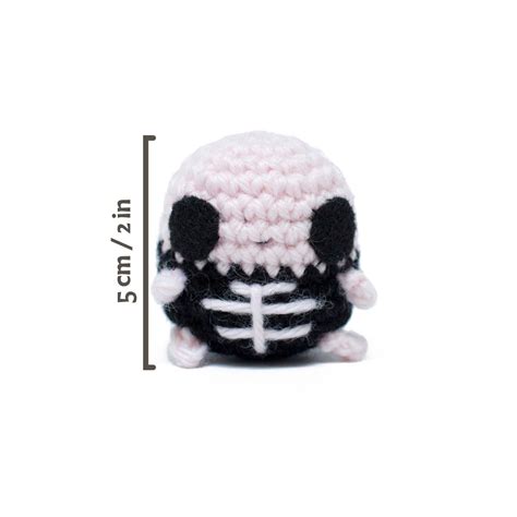 Skeleton Crochet Pattern Halloween Skeleton Easy Amigurumi Pattern