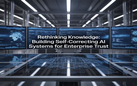 Rethinking Knowledge Building Self Correcting Ai Systems For
