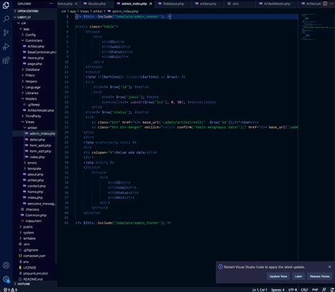 Github Safitridesianalab11web Php Framework Codeigner