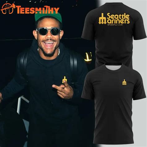 Seattle Mariners 2025 Mlb Trident Logo T Shirt Teesmithy