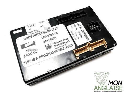 Module De Corps De Processeur Doccasion De Jaguar X300 1995 1997