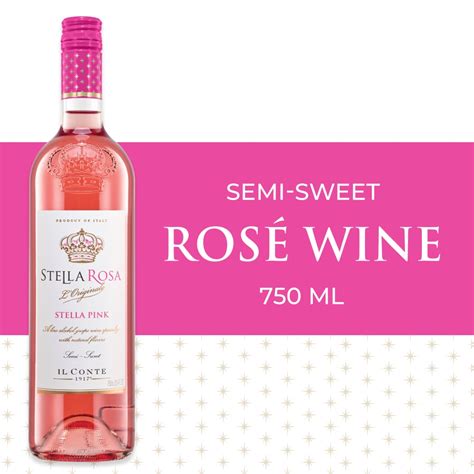 Stella Rosa Pink Semi Sweet Italian Rose Wine 750 Ml Frys Food Stores