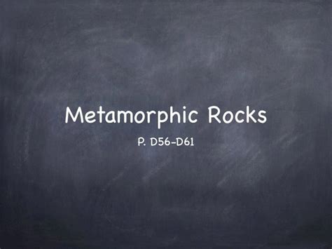 Pdf Metamorphic Rock Notes Math And Science Ms Morgans Class