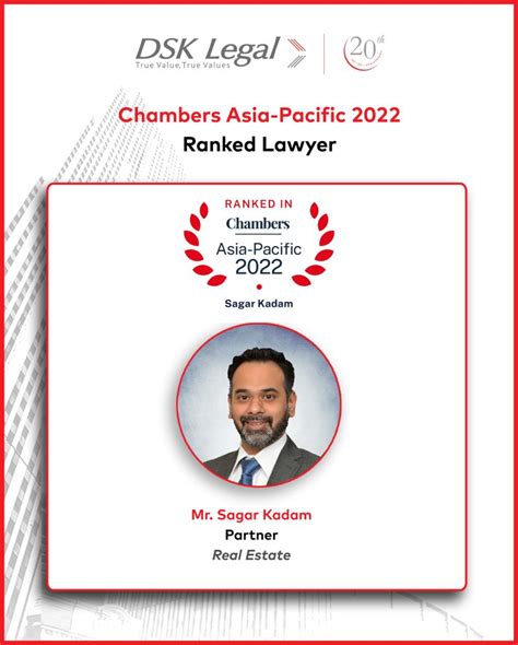 Sagar Kadam On Linkedin Dsklegal Chambersandpartners 101 Comments