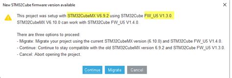 solved after updating to cubemx 6 10 0 code generation wa