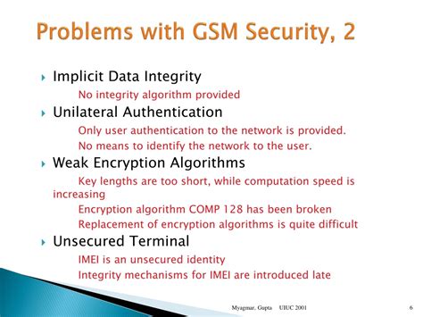Ppt Enhancing Gsm Security Principles And Features Powerpoint