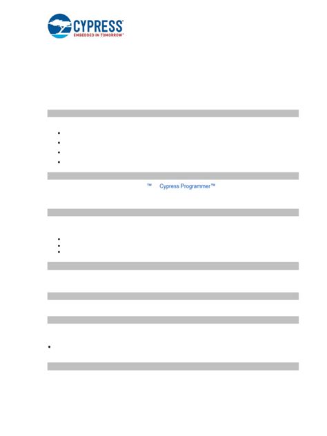 Cy8ckit 005 Miniprog4 Program And Debug Kit Release Notes Pdf Software License