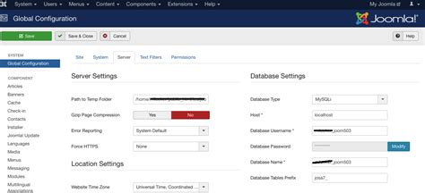 How To Change The Joomla Database Password