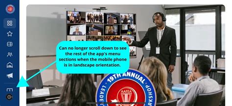 did the new collapse expand sidebar feature break vertical sidebar scroll on mobile phones