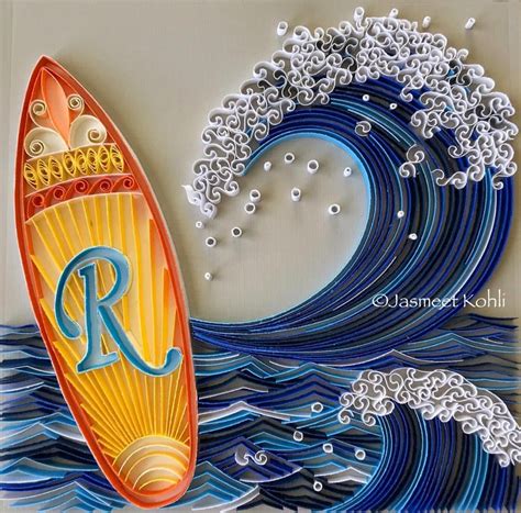 Paper Quilling Waves At Mariam Oberg Blog