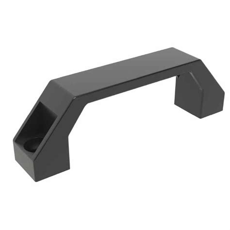 120mm Hole Centres X 9 Black Grp Bridge Handle Caphead Wds