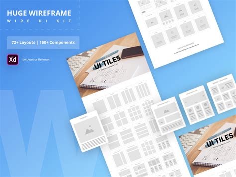 Wireframe UI Kit On Behance