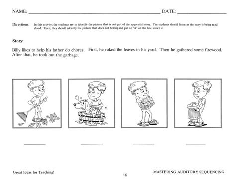 Mastering Auditory Sequencing Speech Corner
