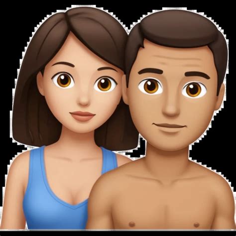 Brunette Woman Pegging Man Emoji Ai Emoji Generator