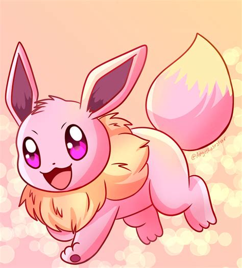 133 Eevee By Angelrosestar On Deviantart