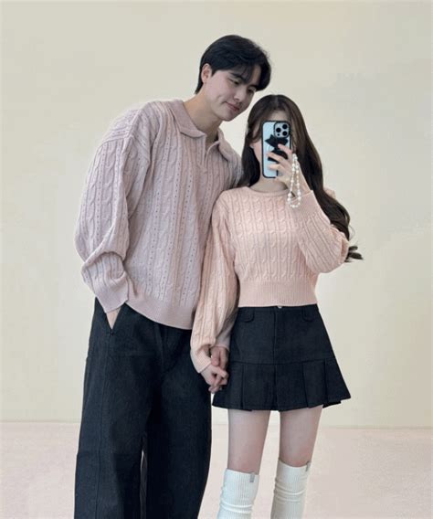 봄신상특가 단독상품 컬러 세트가능 단독 꽈배기 라운드 여자 크롭 니트 남녀공용 카라 반집업 오버핏 커플니트 파스텔 봄 데이트룩 커플룩 시밀러룩 벚꽃 데일리룩 에이블리