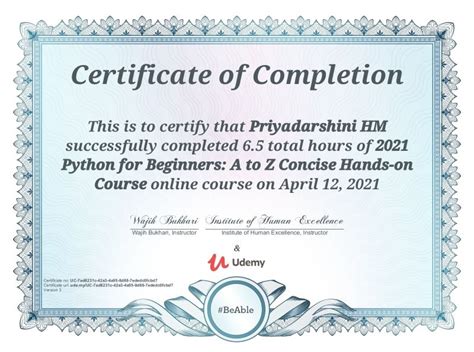 Priya Darshini On Linkedin Python Udemy