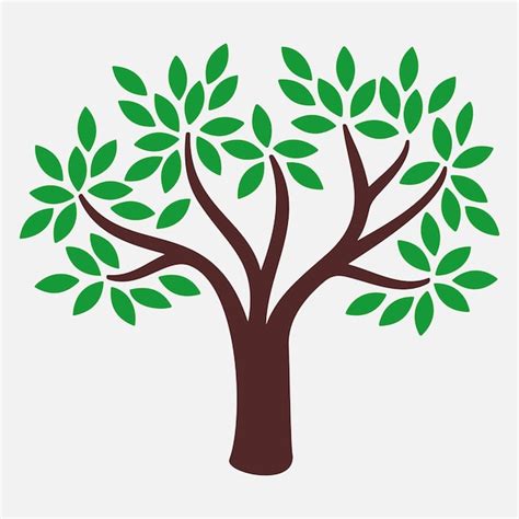 Premium Vector Tree Vector Icon1