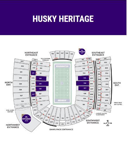 2025 Husky Football Season Tickets