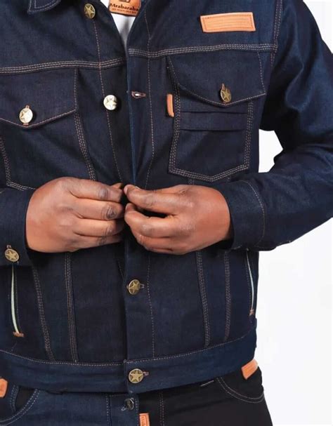 Classic Mens Denim Jacket Mrabaraba 0308 Infinite Denim Wear