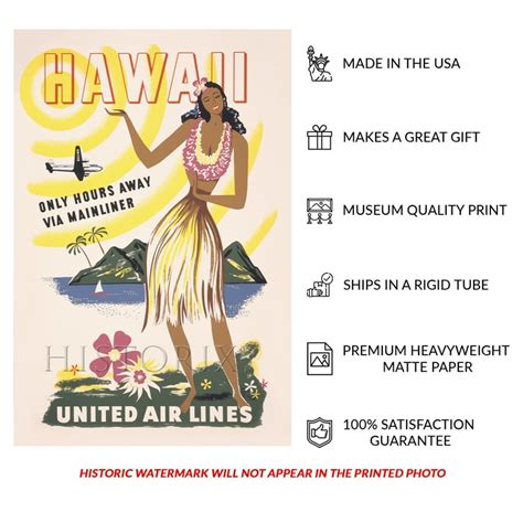 1950 Vintage Hawaiian Art
