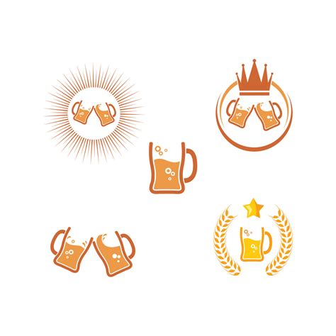 Beer Logo Icon Vector Illustration Design 20273902 Vector Art At Vecteezy