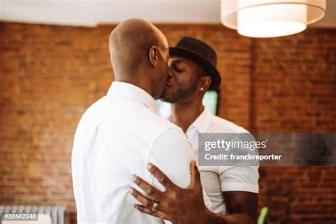 Black Gay Men Kissing Photos And Premium High Res Pictures Getty Images