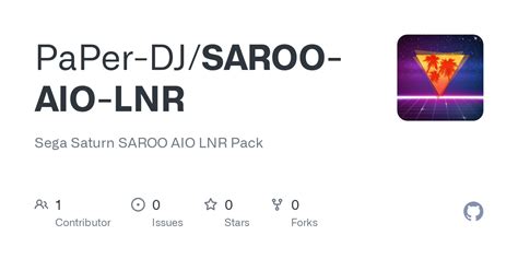 Github Paper Dj Saroo Aio Lnr Sega Saturn Saroo Aio Lnr Pack