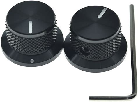 2 Pack Set Screw Style Aluminium Potentiometer Knobs 14 Reverb