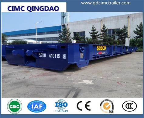 Cimc Terminal Port Using Ro Ro Trailer Mafi Trailer Truck Chassis